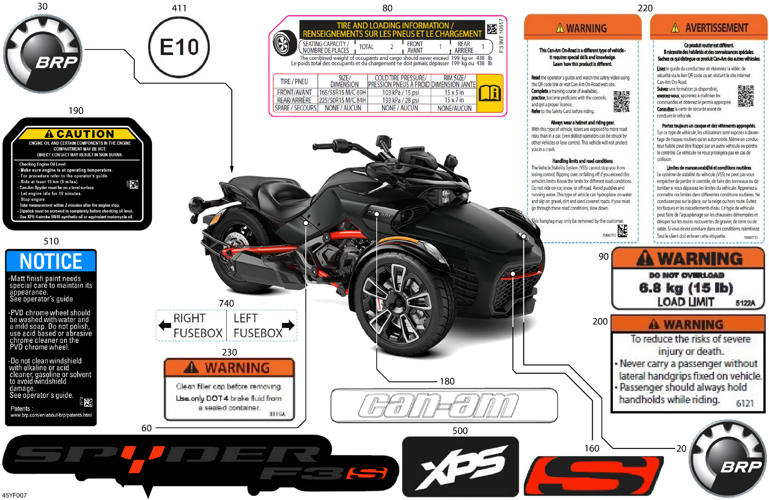 Europe - F3 - SPORT - E6TJ - Monolith Black, 2026 000E6TJ00 F3 SPORT ...