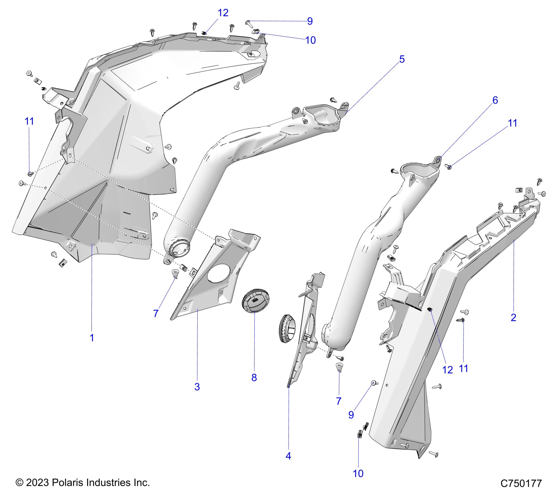 RZR PRO S4 PREMIUM (R02) - Z25S4B92AF/BF 2025 RZR Side-by-Side Polaris ...