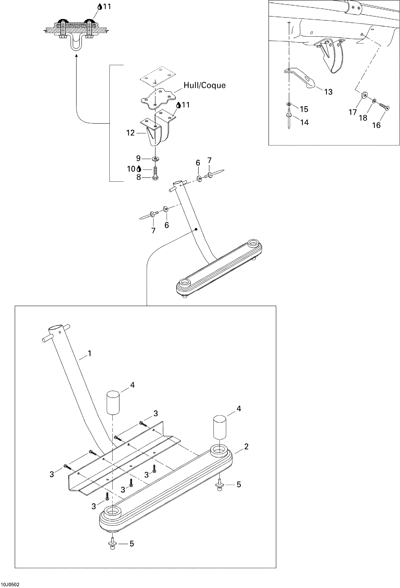 Sportster 4-TEC, 2005 Sportster 2005 Boats Sea-doo 09- Rear Ladder ...